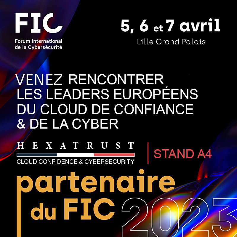 Hexatrust, partenaire principal du FIC 2023 ! Retrouvez-nous du 5 au 7 avril. - Hexatrust ...